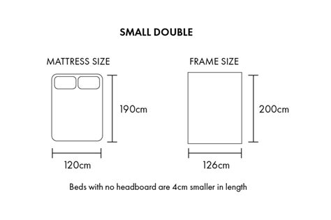 Bed And Mattress Size Guide The Wooden Bed Company