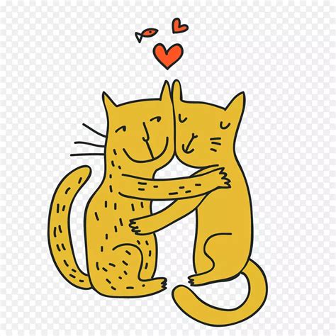 卡通黄色小猫矢量图png图片素材下载图片编号7277931 Png素材网