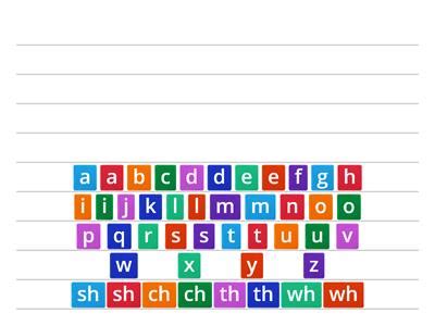 Letter A E Teaching Resources