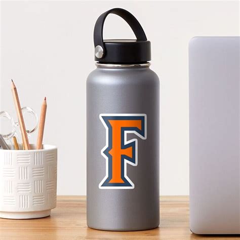 California State University Fullerton F Logo Sticker For Sale By