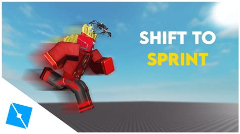 ROBLOX Tutorials I How To Make A Shift To Sprint YouTube