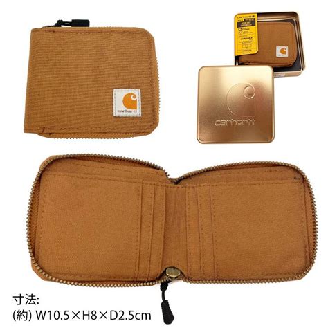 財布 カーハート Carhartt Nylon Duck Zipper Wallet ナイロン ダック ジッパー ウォレット Ww0237