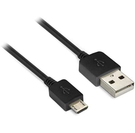 CABO USB A MACHO X MICRO USB M PRETO Grafeno Componentes