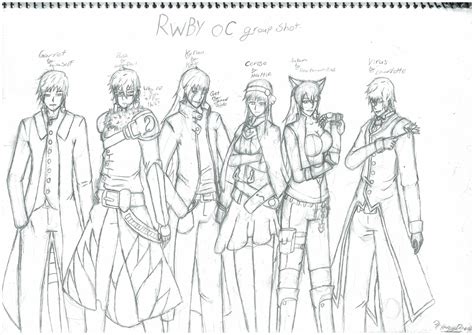 Rwby Oc Group Photo By Grey Devil On Deviantart