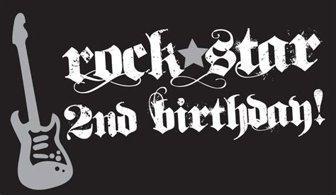 Real Parties Rock Star Birthday Party Itsy Belleitsy Belle