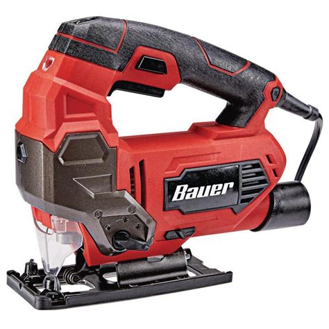 Bauer 65 Amp Tool Free Variable Speed Orbital Jigsaw With Laser