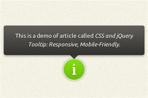 25 Useful Resources For Creating Tooltips With Javascript Or Css