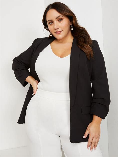 Curve Mi Amour Blazer In 2024 Blazer Curve Jackets Size 18 Model