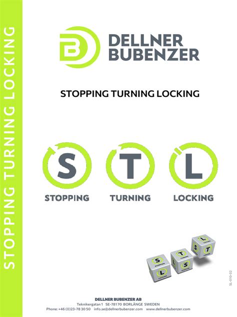Dellner Bubenzer Stopping Turning Locking Pdf Automatic
