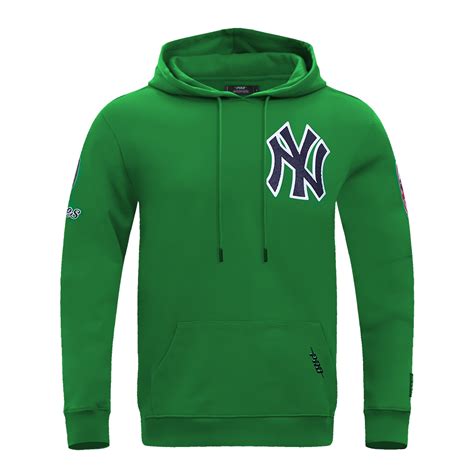 MLB NEW YORK YANKEES CLASSIC CHENILLE MEN'S DOUBLE KNIT PULLOVER HOODI ...