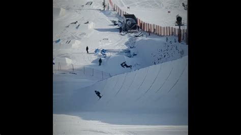 문희성선수 프리스타일스키 하프파이프 중등부1위 입상 2022210 Youtube