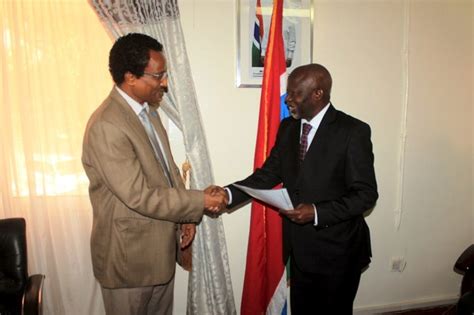 Who Representative Wr Dr Desta Tiruneh Presents Credentials To