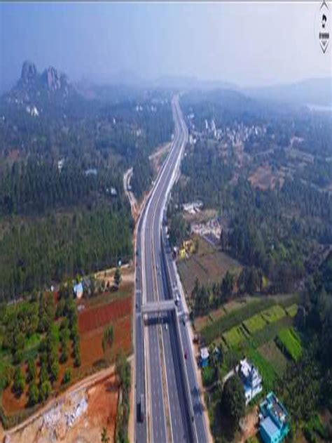 Drone Shots Of The Scenic Bengaluru Mysuru Expressway