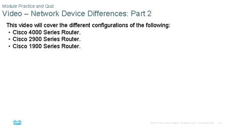 Module 10 Basic Router Configuration Instructor Materials Introduction