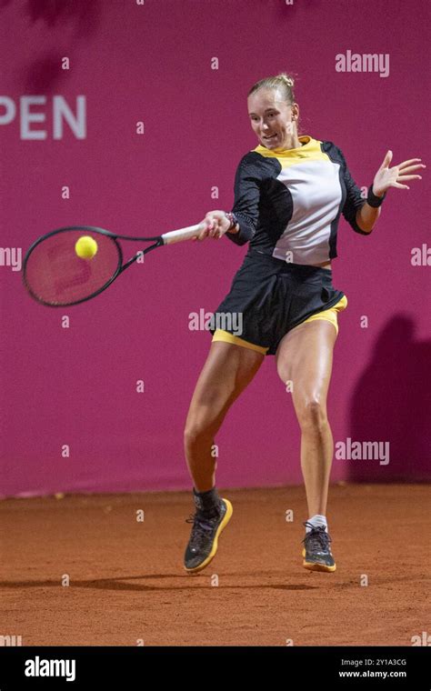 Montreux Switzerland 09 05 2024 Anouk Koevermans Ned Vs Tara Wurth