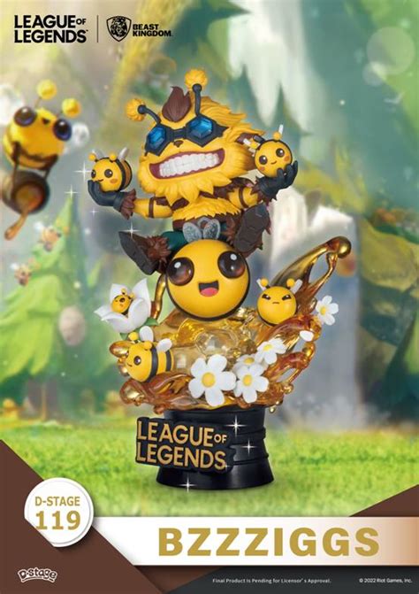Beast Kingdom League Of Legends Teemo The Bee And Ziggs The Bee