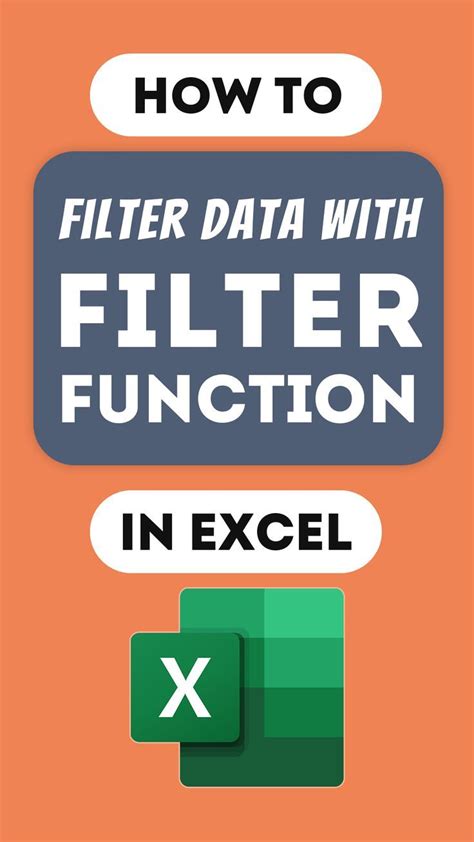 How To Filter Data With Filter Function In Excel Artofit