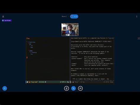 emacsconf talk org roam technical presentation from emacsconf and emacs hangouts class central