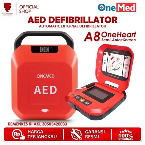 Jual Onemed Portable Defibrillator Oneheart Aed A8 Semi Auto Screen