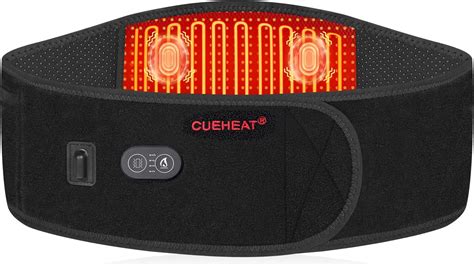 Cueheat Heated Waist Belt Cordless Heating Pad For Low
