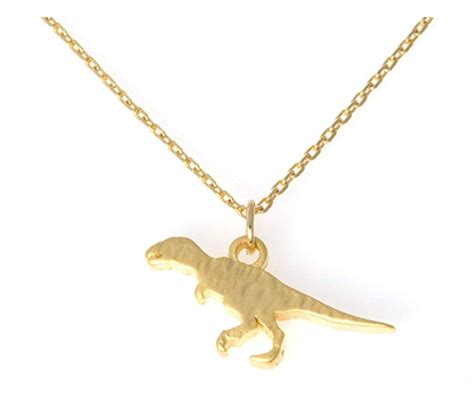 Dinosaur Necklace Dinosaur Pendant Chain T Rex Jewelry Tyrannosaurus T