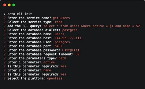 Octo Cli Expose Data From Any Database As Web Service