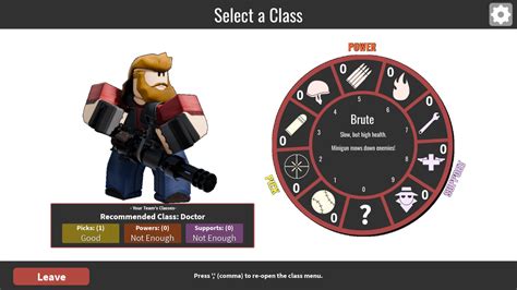 Class Selection Screen Typical Colors 2 Wiki Fandom