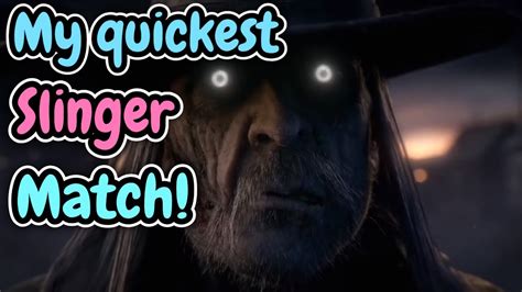 Fastest Deathslinger Game Int He West Dead By Daylight Youtube