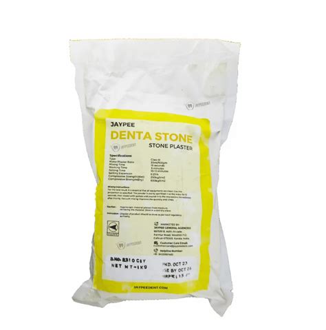 Denta Stone Plaster Class Iii 1kg Yellow At ₹ 99pack Stone Plaster