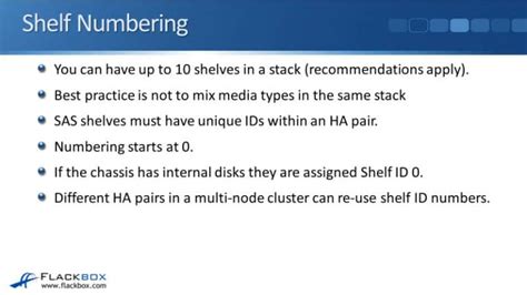 Netapp Disk Shelf Numbering Flackbox