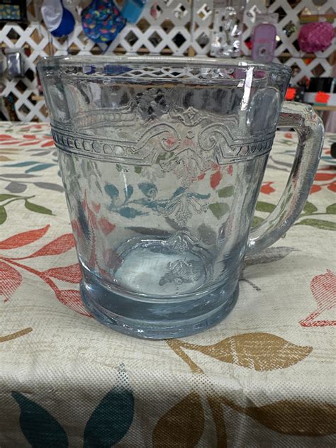 Vintage Fire King Sapphire Blue Philbe Coffee Mug Etsy