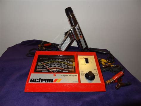 Tools Vintage Engine Analyzer Set Actron Usa Catawiki