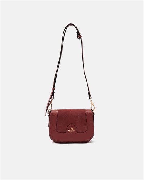 Stella Small Messenger Cioccolato Borse Donna Cuoieria Fiorentina