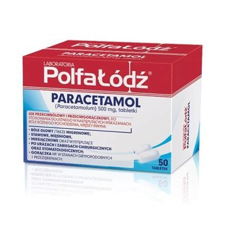 Paracetamol Tabletki Przeciwb Lowe Najtaniej Online Cena Opinie Aptekazawiszy Pl