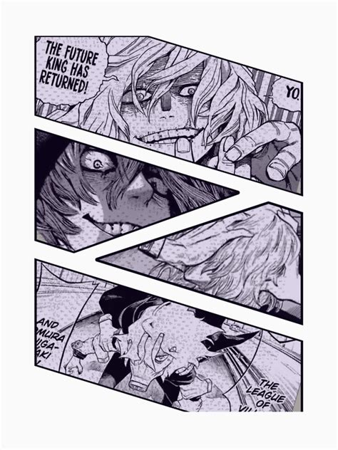 Tenko Shimura Tomura Shigaraki Manga Panels Design My Hero Academia Boku No Hero Academia