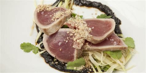 Seared Tuna Recipe With Tofu And Miso Recipe Seared Tuna Seafood