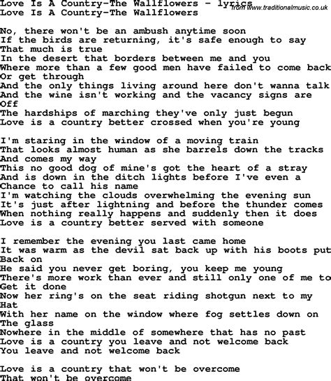 Old Country Song Lyrics Quotes Quotesgram