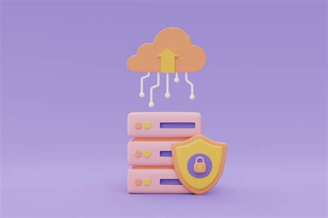 Premium Photo Cloud Computing Technology And Online Data Storage For