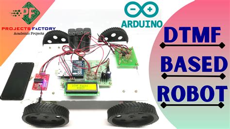 dtmf based robot electrical and electronics projects academic projects