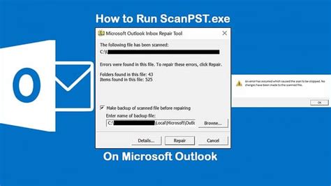 How To Run ScanPST Exe On Outlook