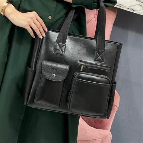 خرید و قیمت کیف دانشجویی اداری ابعاد 30 در 35 جنس چرم شسته شده خارجی مناسب دانشگاه و تکرنگ ترب