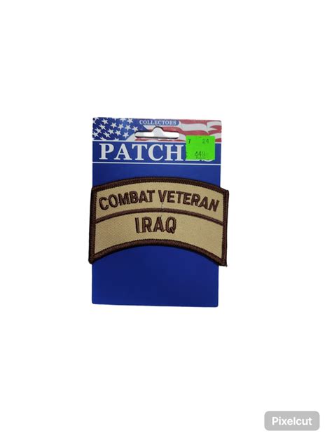 Iraqi Freed Combat Vet Tab Patch