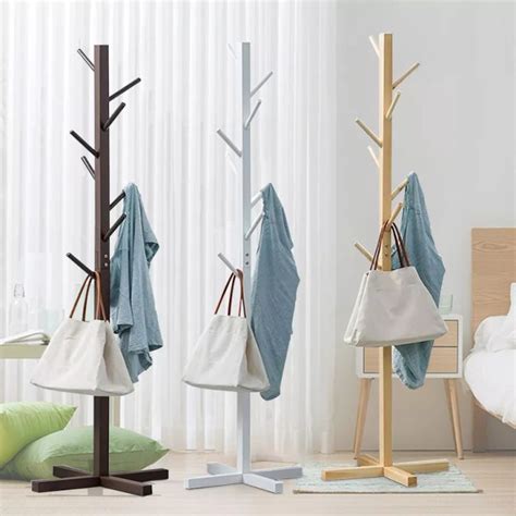 ที่แขวนกระเป๋า ทำจากไม้แท้ ที่แขวนหมวก ราวไม้แขวนผ้า ราวแขวนหมวก ที่แขวนหมวกไม้ ไม้แขวนกระเป๋า