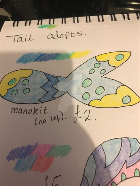 Badge Tail Manokit By Neonglowsparkle On Deviantart