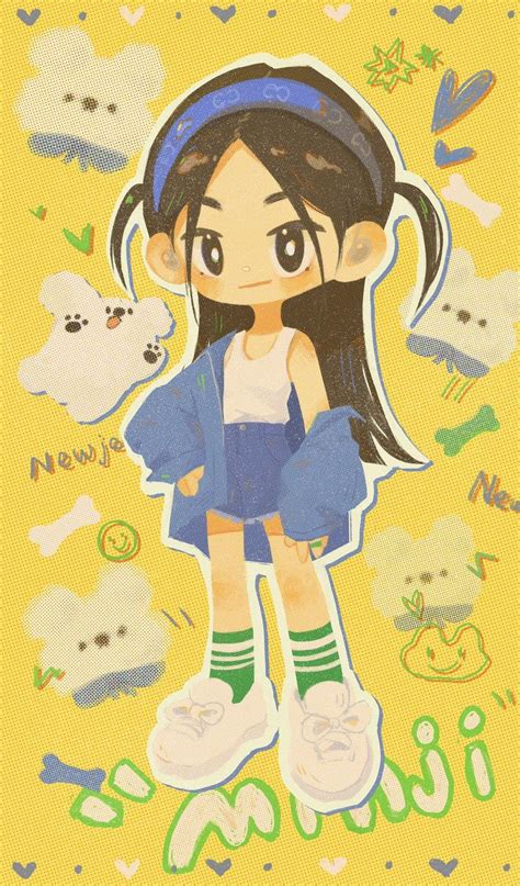 Pin Oleh 𝓢𝓪𝓲𝓵𝓸𝓻 𝓒𝓸𝓼𝓶𝓲𝔁🌙 Di Kpop Girls Ilustrasi Karakter Wallpaper