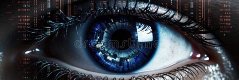 Iris Recognition Ensuring Data Privacy Stock Illustration Illustration Of System Validation