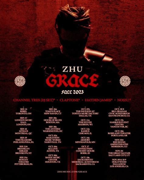 Zhu Announces Fall 2023 North American Tour Dates