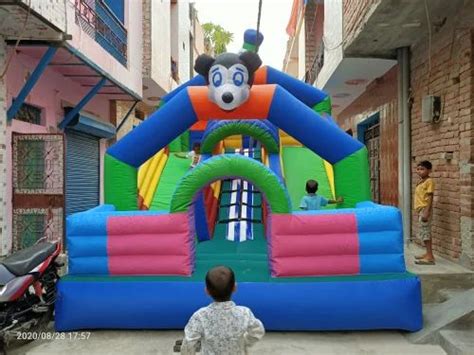 3 Slider Jumping Bouncy Inflatable At 52000 Piece Jumping Bouncer