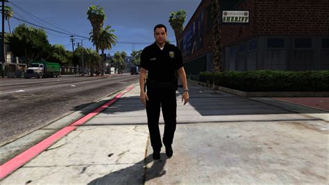 San Andreas Police Department Lspd Black Gta5