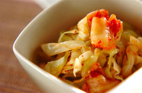 キャベツのキムチ和え（副菜） レシピ・作り方 【e・レシピ】料理のプロが作る簡単レシピ